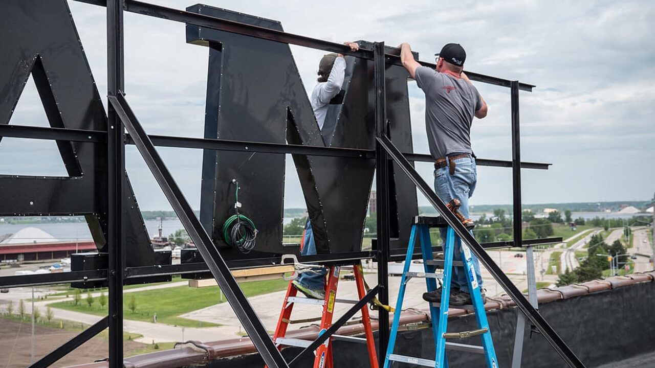 Installation - Port City Signs
