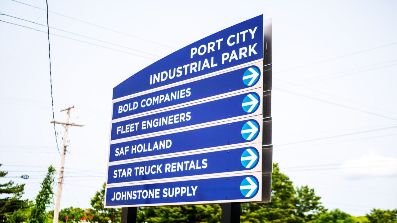 Aluminum Signs - Port City Signs
