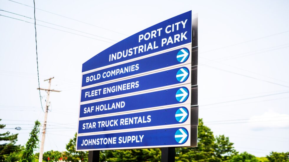 Post & Panel - Port City Signs